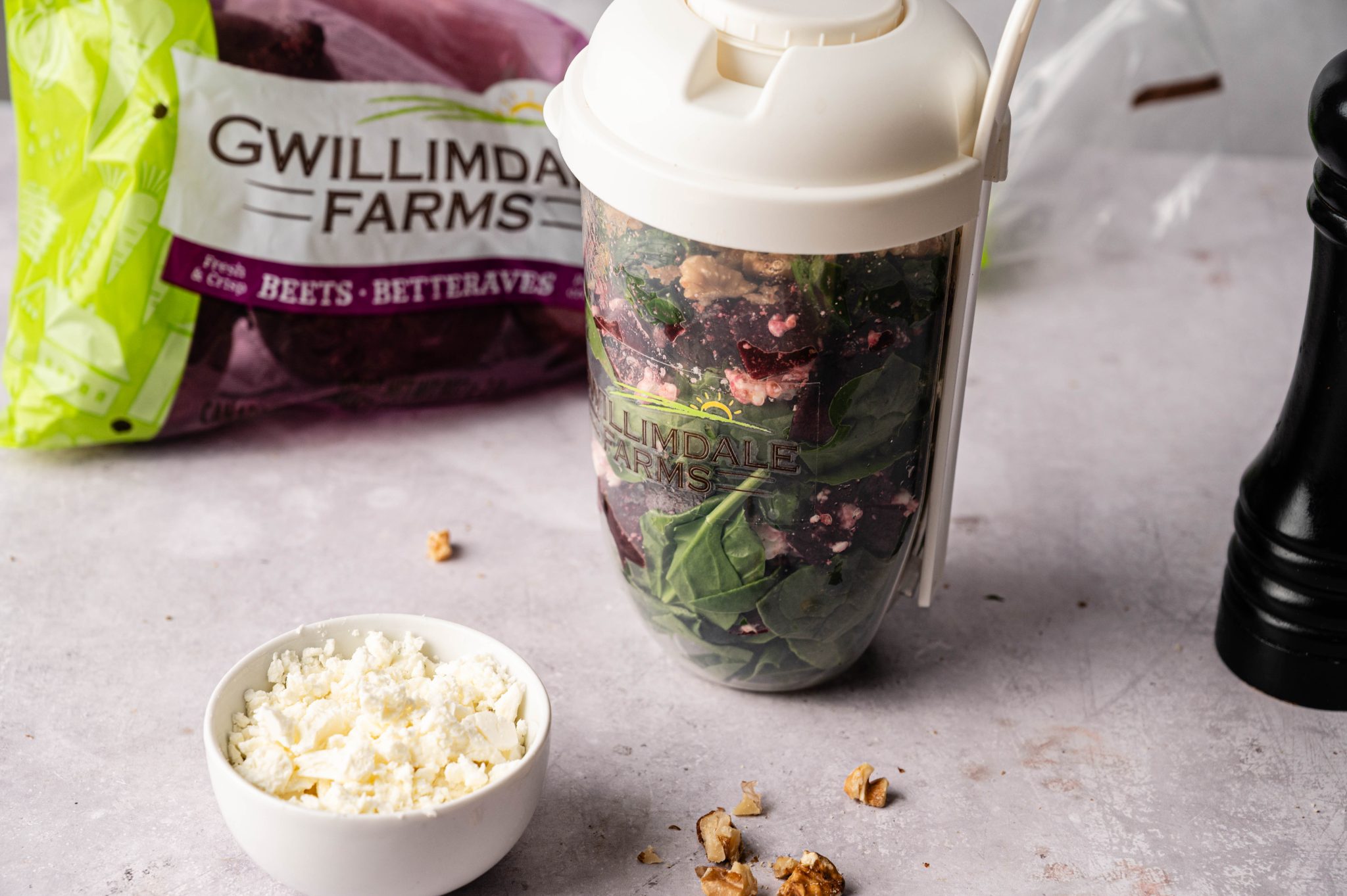 Beet Salad in a Jar