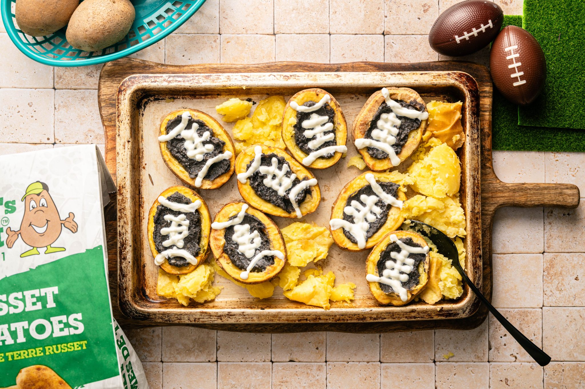 Football Potato Skins
